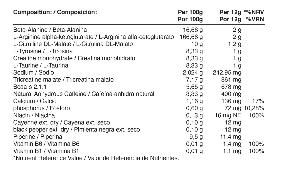 Thunder Shoot (350 gr) PERFECT NUTRITION